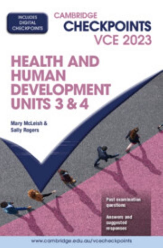 Cambridge Checkpoints VCE Health and Human Development Units 3&4 2023