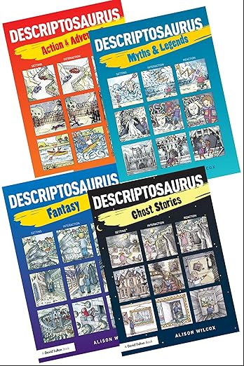 Descriptosaurus Story Writing 4 Book Bundle