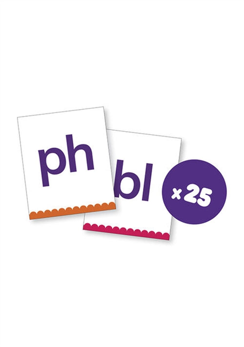 Nelson Phonics in a Box 2: Consonant Flashcards x25