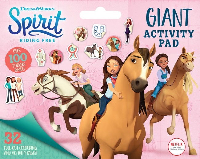 Spirit Riding Free: Giant Activity Pad (DreamWorks)
